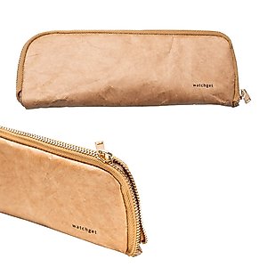 watchget Professional Coffee Cupping Spoon Holder Bag Dupont Paper Portable Cupping Spoon Storage Bag