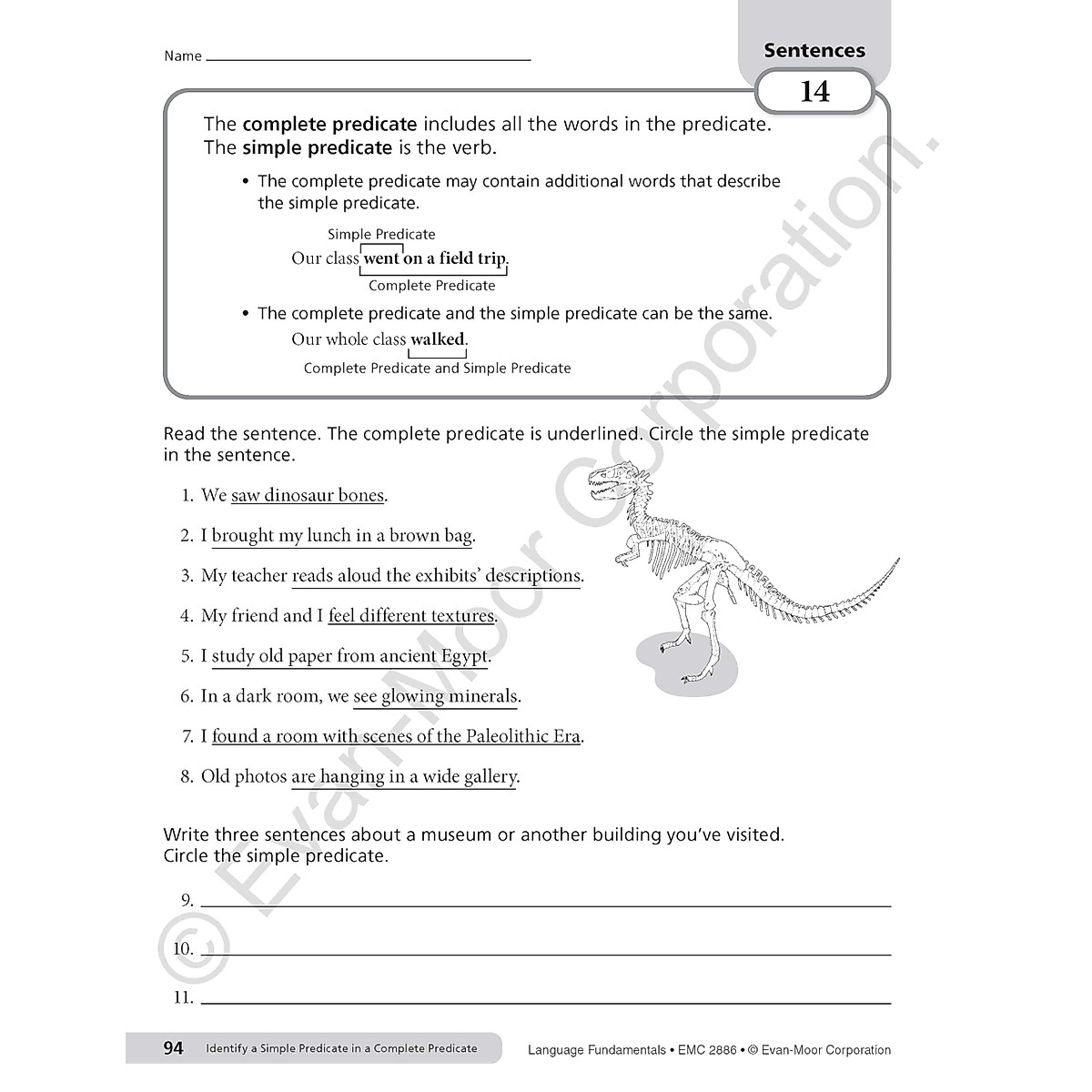 Language Fundamentals, Grade 6