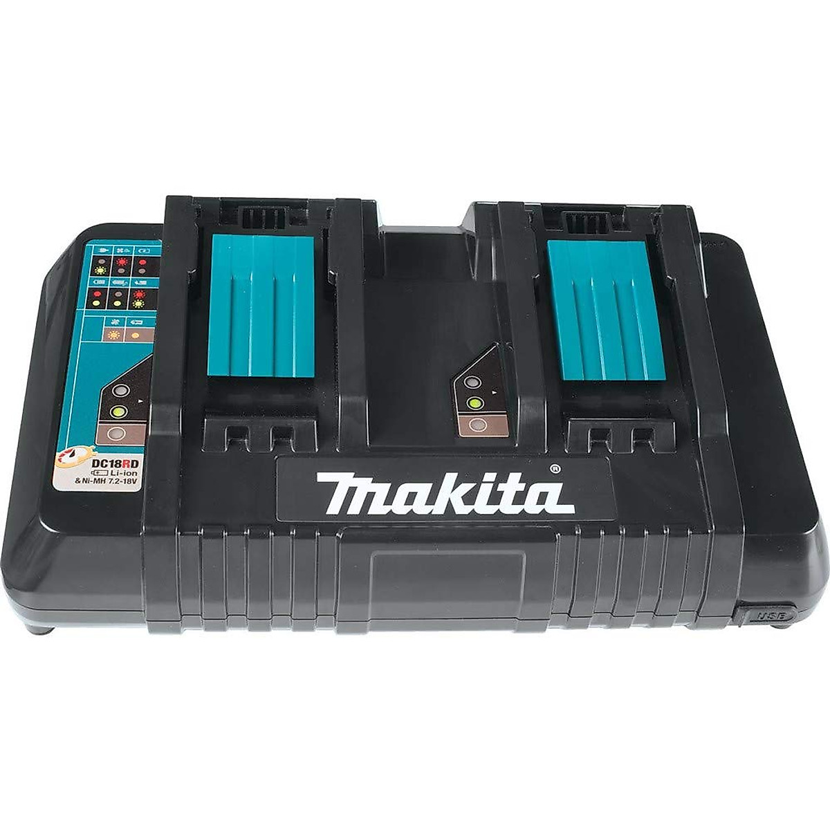 Makita BL1850B2DC2X 18V LXT Lithium-Ion Battery & Dual Port Charger Starter Pack (5.0Ah)