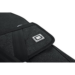 Gator Cases Transit Series Electric Guitar Gig Bag; Charcoal Black Exterior (GT-ELECTRIC-BLK)