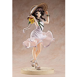 Kadokawa KonoSuba: Legend of Crimson: Megumin (Sunflower One-Piece Dress Version) PVC Figure, Multicolor