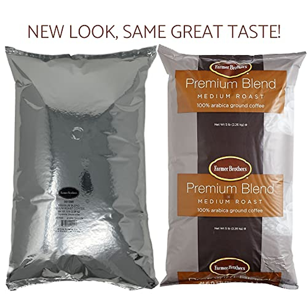 Farmer Brothers Premium Blend 100% Arabica Ground Coffee - 5 lb. Bag