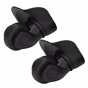 RiToEasysports 1 Pair Replacement Luggage Wheels Suitcase Wheels for Suitcase Parts