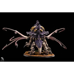 Toxicrene Tyranids Painted Action Figure Warhammer 40k | Art Level