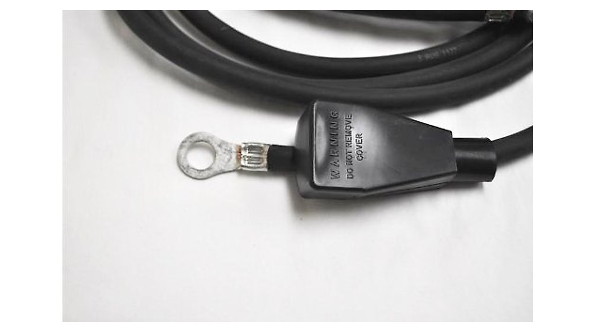 Miller 10 Ft Work Cable with Clamp Boot