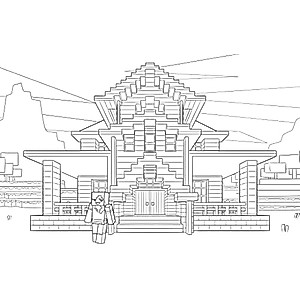 The Official Minecraft Coloring Adventures Book: Create, Explore, Color!: For Young Artists and Kids 5-10 (Gaming)