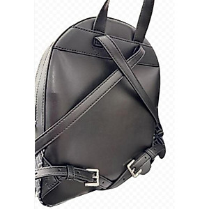 Michael Kors Jaycee Backpack Black Medium Leather, Black