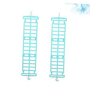 Didiseaon 4 pcs Laundry Doll Clothes for Multifunctional Stand Zeraora Balcony Dry Drying Rack Hanger Windproof Adjustable Pillow Cloth Indoor Outdoor Green Practical