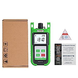 Fiber Optic Light Source Single Mode Komshine KLS-35 SM 1310nm 1550nm FTTX FTTH Network and Fiber Optic Testing Stable Output Optical Power (KLS-35-S)