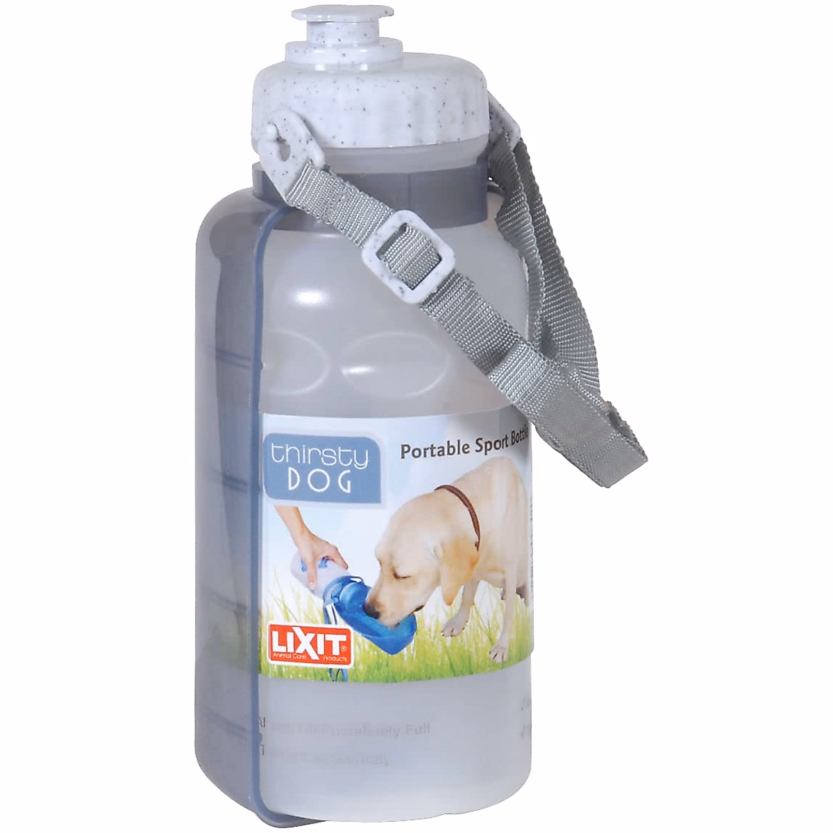 Lixit 00842 20 Oz Thirsty Dog Pet Sport Bottle