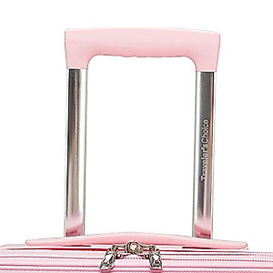 Traveler's Choice Pagosa Indestructible Hardshell Expandable Spinner Luggage, Navy, 2 Piece Set