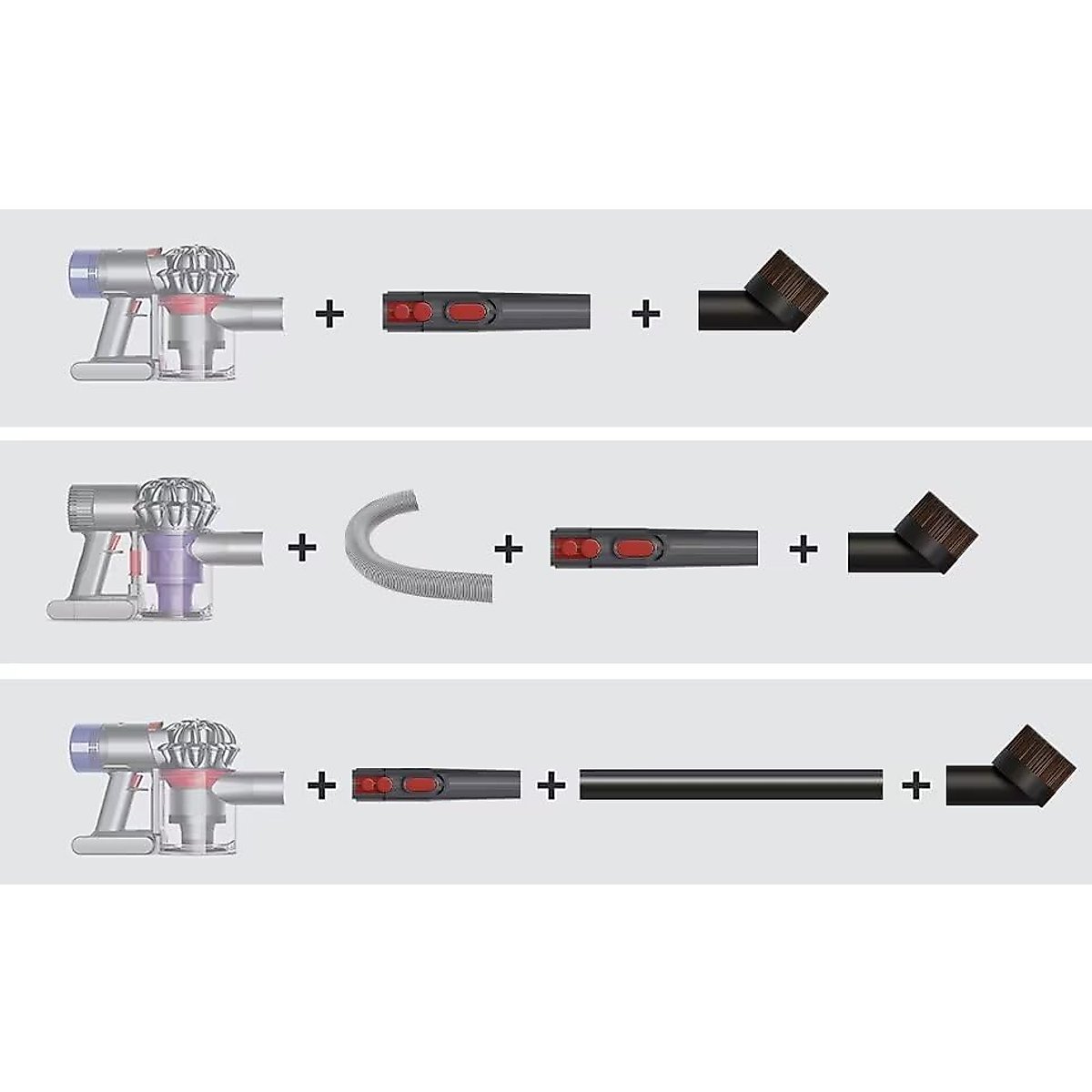 Vacuum Attachments Kit for Dyson V15 V12 V11 V10 V7 V8, Upgrade Your Cleaning Game with Our Flexible Extension Hose & Vacuum Attachments