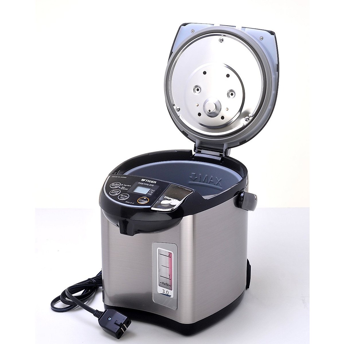 Tiger PDU-A30U-K Electric Water Boiler and Warmer + Tiger JAX-T10U-K 5.5-Cup Micom Rice Cooker