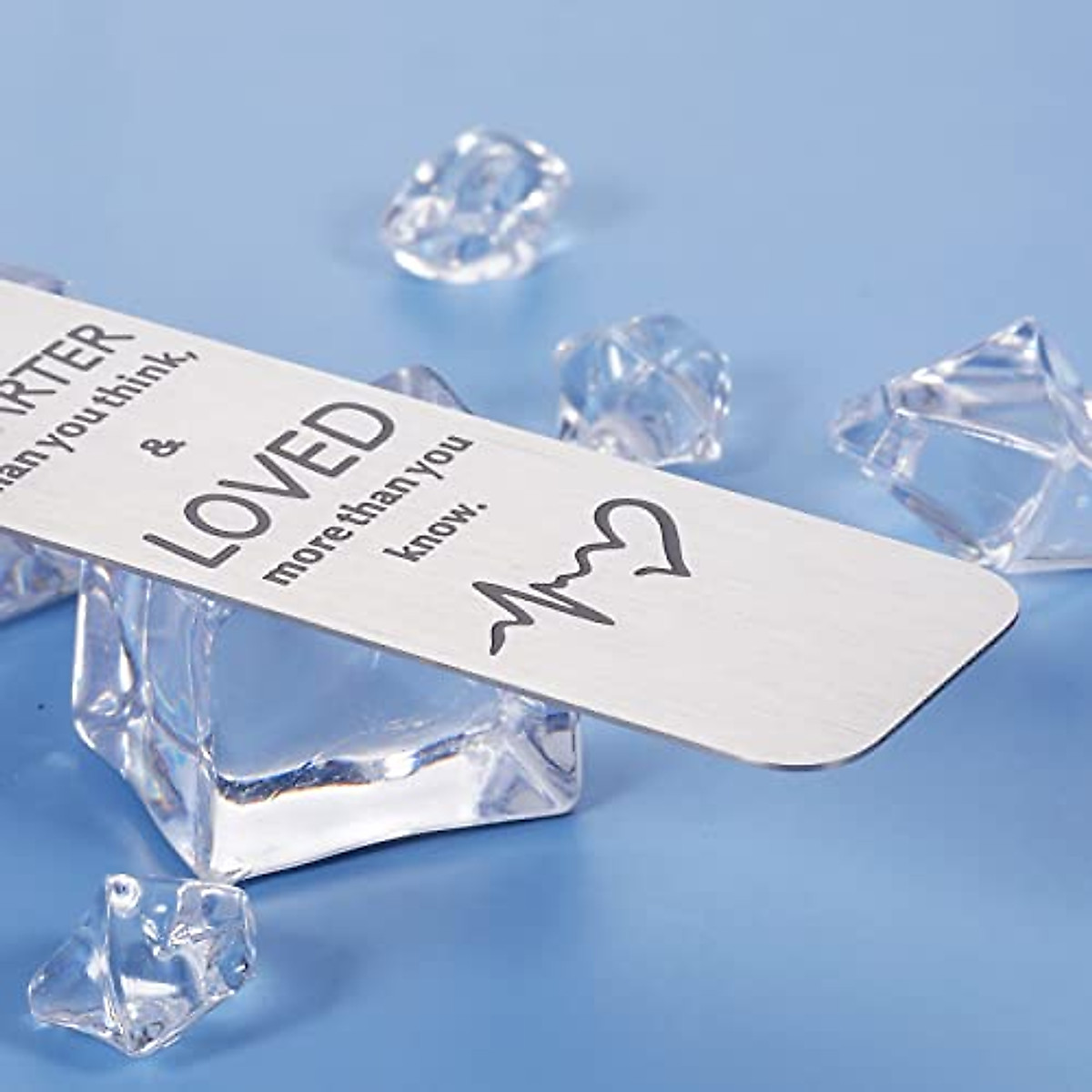 Best Friend Gifts for Inspirational Bookmark Christmas Stocking Stuffers for Kids Men Women Daughter Son Gifts for Birthday Graduation Gifts Back to School for Girls Book Lover Breast Cancer Gifts