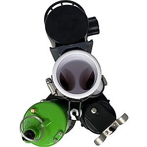 PumpSpy PS2000C Pre-Assembled SmartPump Combination Wi-Fi Connected 1/2HP Primary Sump Pump and 12V Battery Backup Sump Pump with Internet Monitoring & Alerts, Water Alarms for Basements