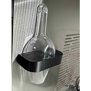 Generic Magnetic Ice Scoop holder for GE Opal Nugget ice makers (Black), standard