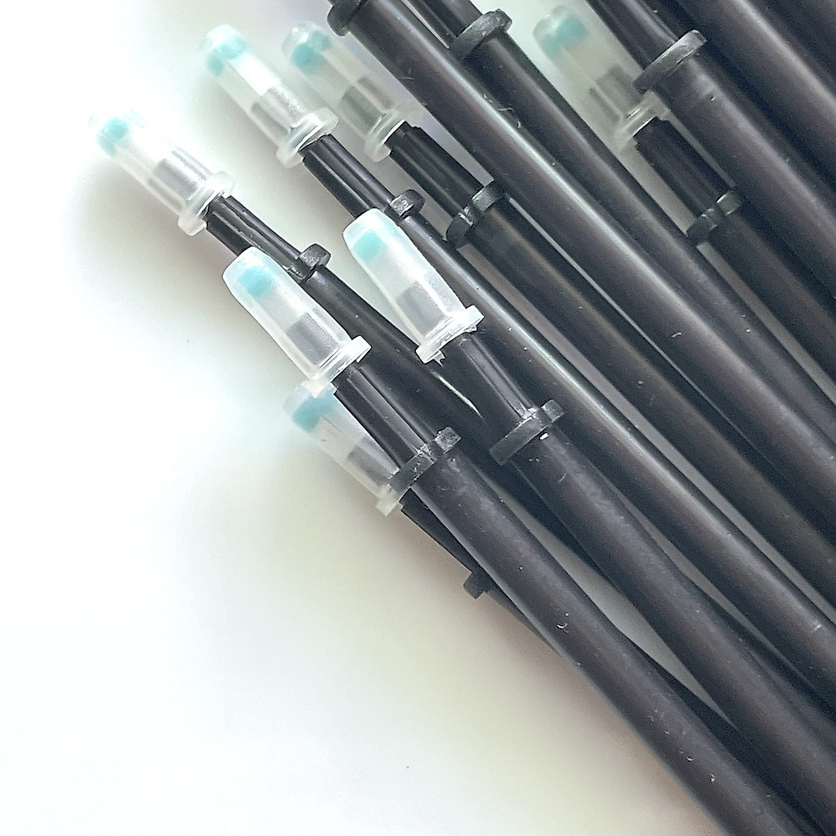 sencoo 24 Pack Erasable Black Gel Pens Replace Refills Cartoon Office Pen Refill