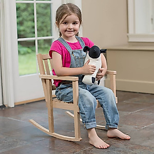 Lehman's Eli & Mattie Amish Handcrafted Little Child Wooden Rocking Chair