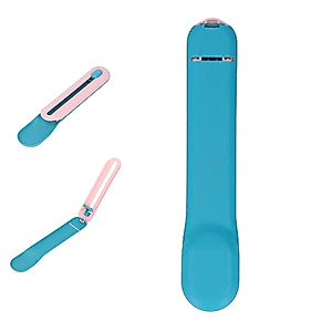 Cat Wet Treats Dispense Spoon, Treat Squeeze Spoon Cat Treat Dispenser Pet Liquid Snacks Feeder Spoon Squeezer for Cat Bar Treats(Pink)