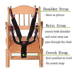 Baby Universal 5 Point Harness Belt Adjustable Strap for Stroller High Chair Pram Buggy Children Kid Pushchair