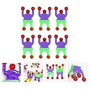 6pcs Wall Walker Climbing Man Toy Window Crawler Toy Toy Toy Sticky Rolling