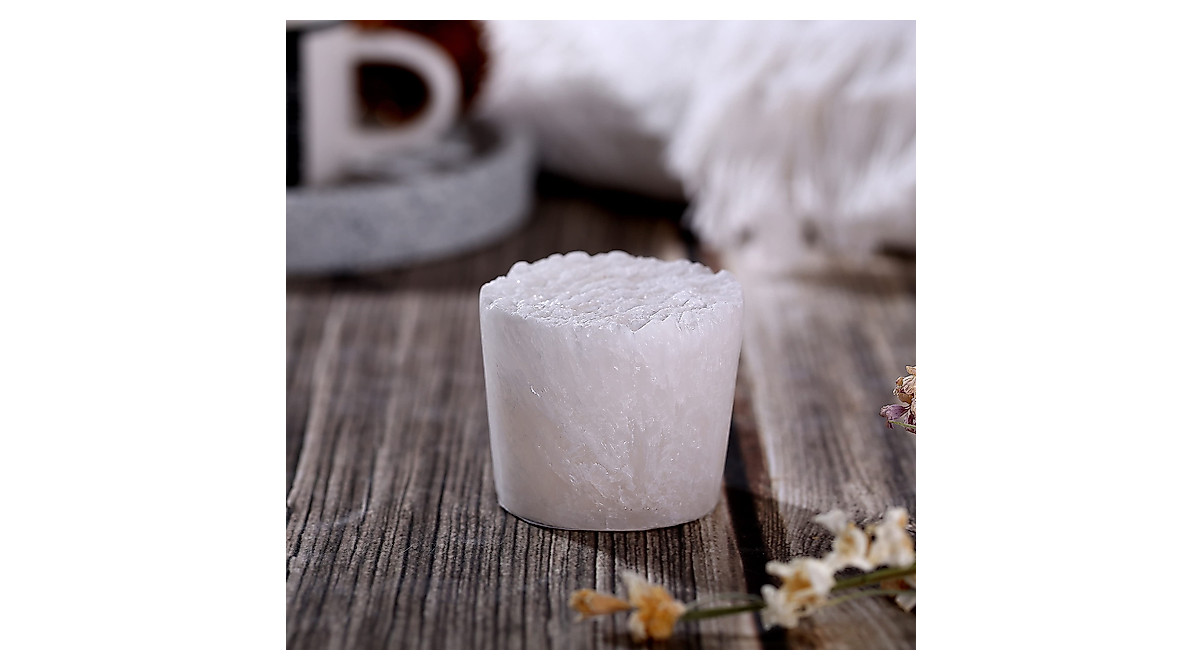 Nature Crystal Essential Oil Diffuser - Selenite Stone