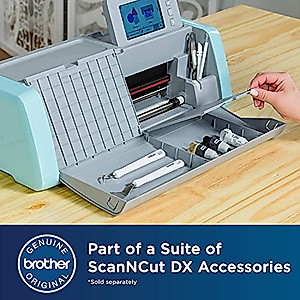 Brother DX ScanNCut Complete Crafting Accessories Spatula and Hook Set, Scraper Tool, Brayer Roller