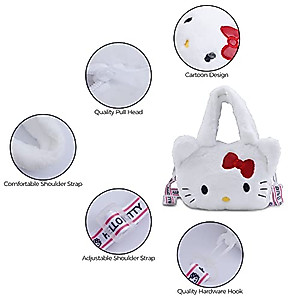 Kitty Crossbody Purse, Kitty Cat Crossbody Shoulder Bag, Cute Crossbody Bag for Women Girls (BG Kitty)