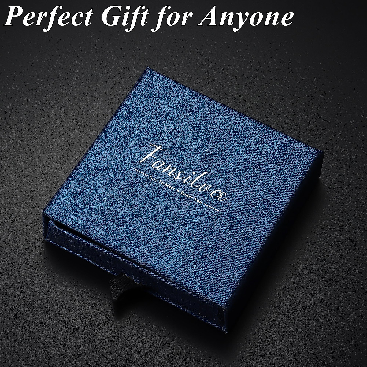 Fansilver 925 Sterling Silver Cross Pendant Necklace Diamond-Cut Cuban Link Chain Necklace Highly Polished Beveled Edge Cross Chain Necklace Silver Cross Necklace for Men Women 24 Inches