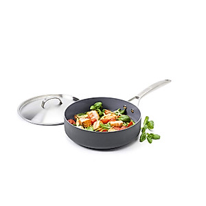 Green Pan 11"/4Qt Covered Sauté Pan W. Helper Handle