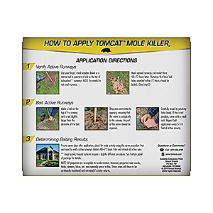 Tomcat Mole Killer Worm Bait, 10 Count (Pack of 4)