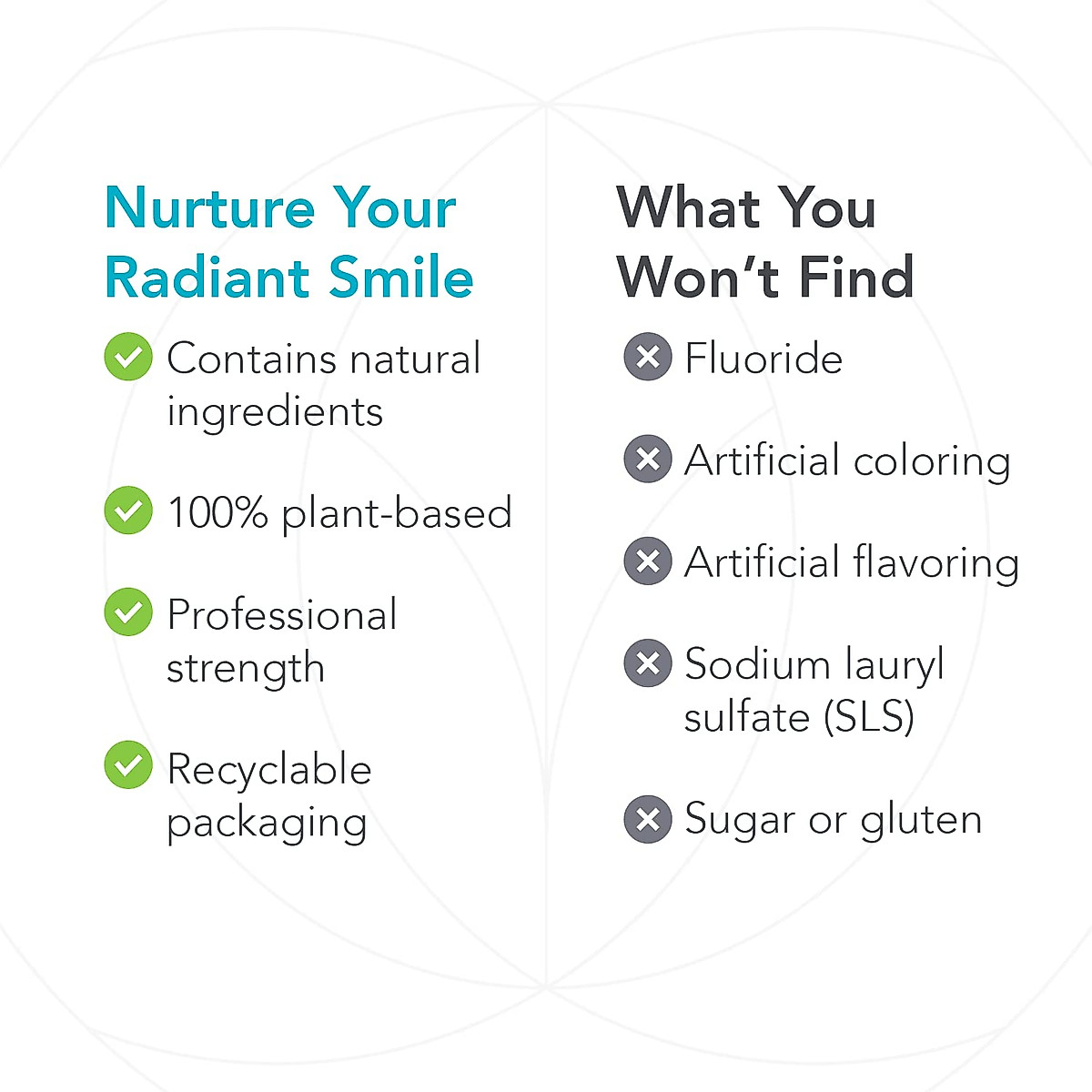 Biocidin Dentalcidin Oral Care System - Fluoride Free Toothpaste + Mouth Wash to Support Gum Health, Gentle Teeth Whitening & Biofilm Plaque Removal - for Adults & Kids