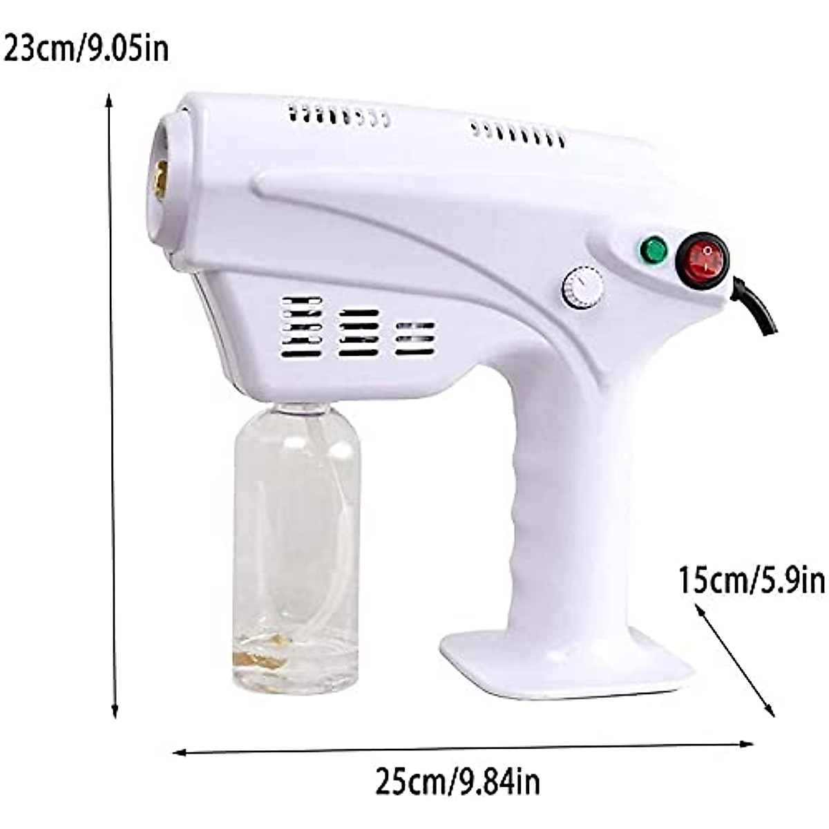 EMENG Portable Steam Sprayer Electric Sprayer Fogger Cold Fogging Machine Office Car Handheld Electric Fogger Sprayer