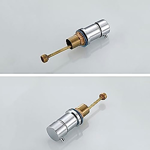 Kitchen Sink Faucet，Bathroom Faucets， Bath Shower Mixer Tap Single Lever Hot and Cold Water Tub Tap with Handheld Shower Head Brass Bath Taps with Shower Mixer for Bathroom/Black