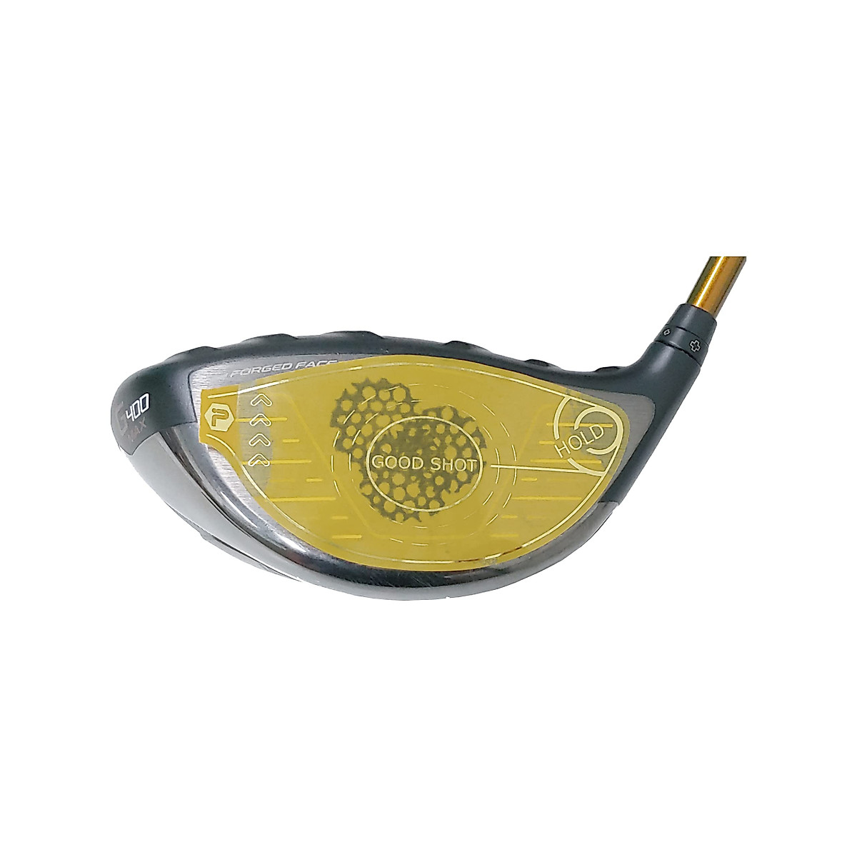 HYOJATEM Good Shot Film | Golf Impact Tape | Reusable Driver Face Sticker | Sweet Spot Accuracy Diagnosis | Self-Teaching Consistency Analysis | 8 Pcs per Pack (1)