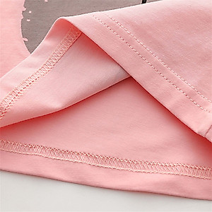 Mud Kingdom Cute Girls Outfits Boutique Bunny Summer Pink Size 7-8