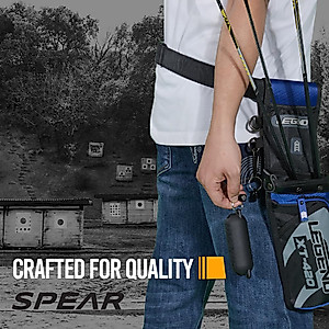 Legend Spear Archery Arrow Puller w/Improved Magnetic Buckle, Rubber Crossbow Bolt Puller w/NANOGRIP Technology, Arrow Puller Gripper Tool, Crossbow Accessories Kit, Archery Equipment & Accessories