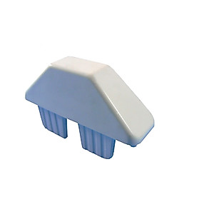 Vinyl Picket Cap Dog Ear 7/8" X 3" White (5 Pack)
