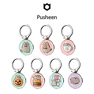 iFace x Pusheen Licensed Series Universal Smartphone Ring Holder Accessory for Girls/Women - Cute Stick-On Phone Attachment for iPhone, Samsung Galaxy, etc. - Pusheen in a Teacup