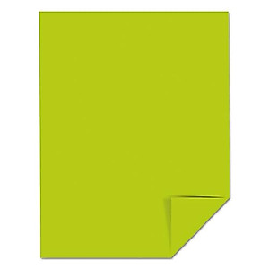 Neenah Astrobrights Premium Color Paper, 24 lb, 8.5 x 11 Inches, 500 Sheets, Terra Green (22581)