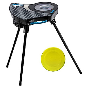 Franklin Pet Supply Co. Automatic Disc Launcher for Dogs - Ready Set Fetch Automatic Disc Tosser Dog Toy for Fetch - Portable Thrower Toy - Battery Powered