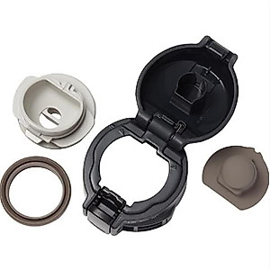 [Zojirushi x Pac-man] Limited Edition SM-SHE48PA BA&XA Stainless Steel Mug, 2 Count Bundle (Pack of 2), PAC-MAN Black&Stainless 16oz (Bundle 2-pack: Black & Silver)