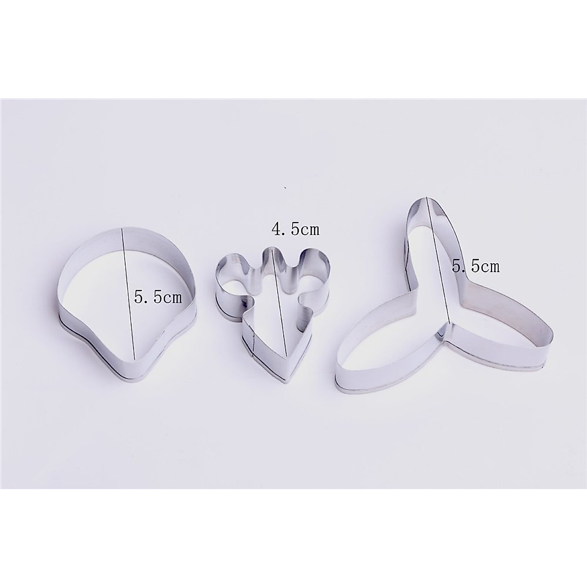 Carunke Gumpaste Large Phalaenopsis Orchid Double-Veiner & Cutter Set Fondant Cake Decoration Molds