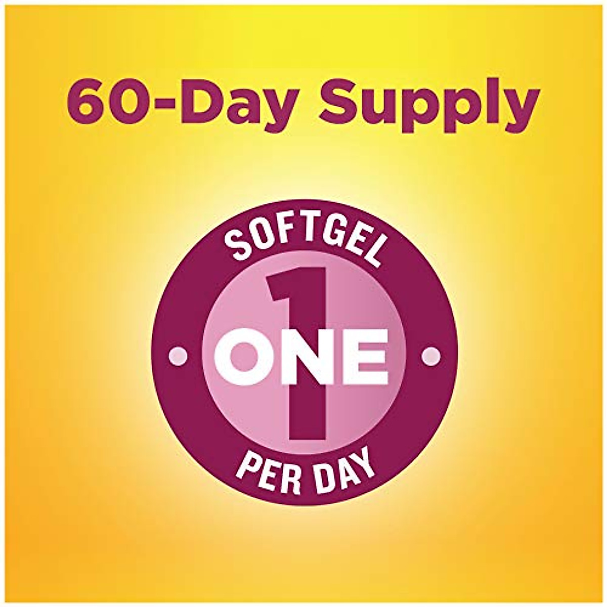 Nature Made Women's Multivitamin 50+ Softgels, 60 Count for Daily Nutritional Support (Pack of 3)