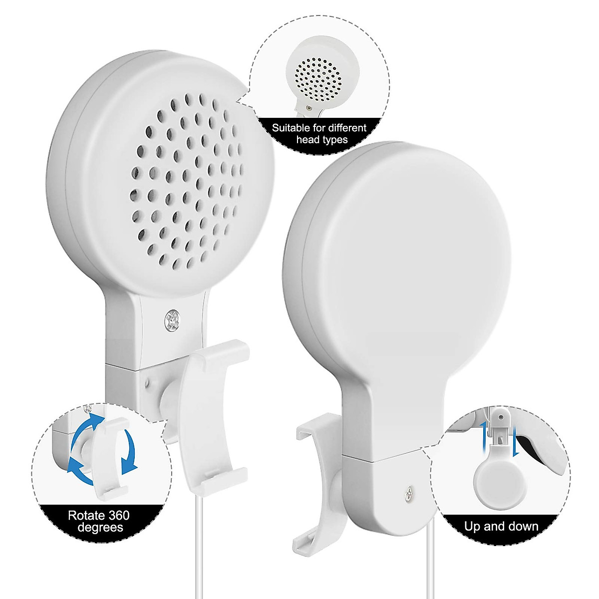 Eylgo Adjustable Head Elite Strap with Headphones for Oculus Quest 2 VR, Rotate 360 ​​Degrees Enhancing Sound Game Audio Headset Oculus Quest 2 Strap Replacement