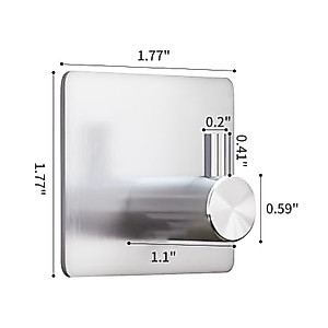 6 Tier Pantry Organizer with Cloth Hook (White) - Metal Hanging Kitchen Spice Rack, Can Organizer - Maximize Your Pantry Door Storage Space, Neat and Efficient Pantry Organization Solution