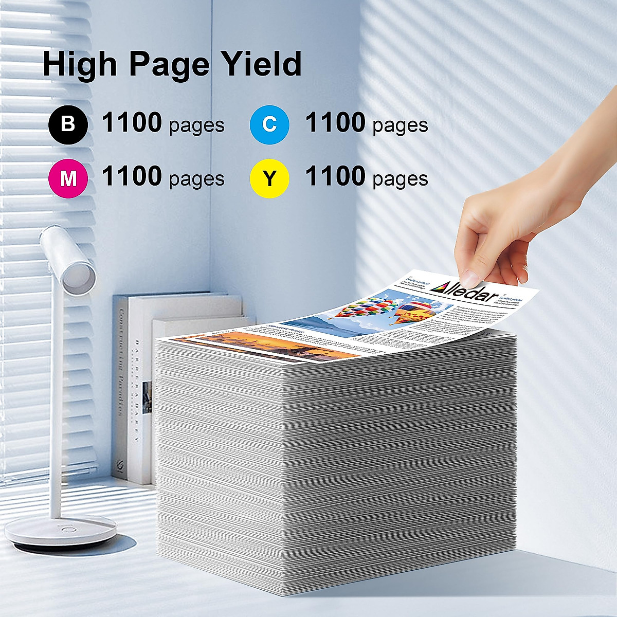 822XL Ink Cartridges Remanufactured Replacement for Epson 822XL 822 XL 822 T822XL Use for Workforce Pro WF-4820 WF-3820 WF-4830 WF-4833 WF-4834 WF-3823 Printer Ink(Black, Cyan, Magenta, Yellow,4 Pack)