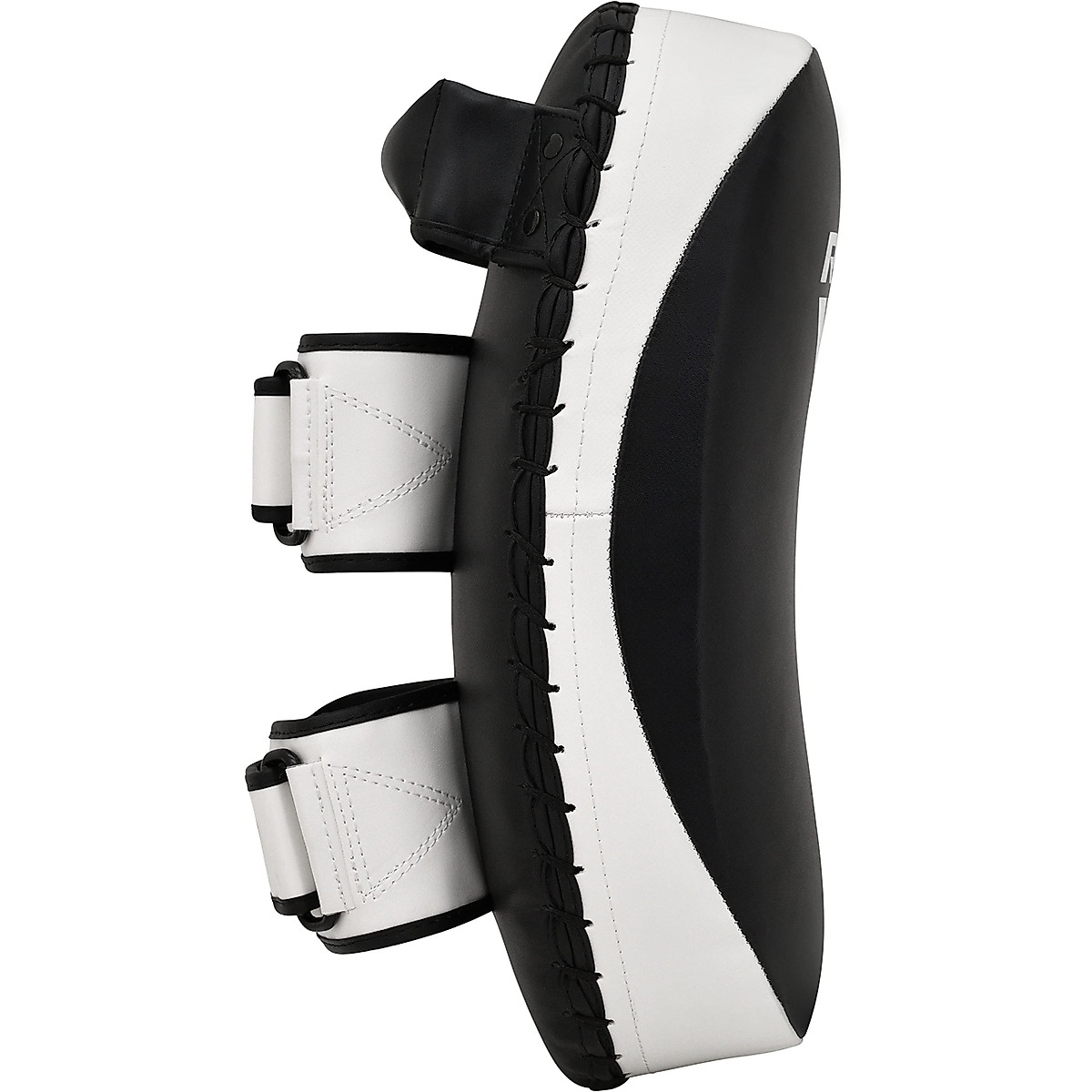 RDX Thai Pads for Kickboxing Muay Thai with Solid Handle Grip, Maya Hide Leather Curved Strike Shield for Boxing MMA Taekwondo Martial Arts, Training Combat Sports Knees Elbows Kicks Punches