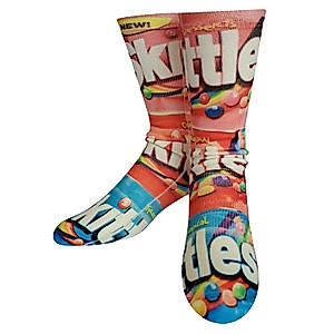 Kacolor Sox Mens Crazy Funny Cool 3D Print Pattern Novelty Crew Tube Socks (A Pattern)