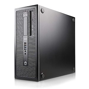 HP ProDesk 600 G1 Computer TW, Intel Core i3-4160 3.6G, 4G, 500G,USB 3.0, VGA, DP Port, Win 10 64 Bit-Multi-Language Support English/Spanish/French(CI3) (Renewed)